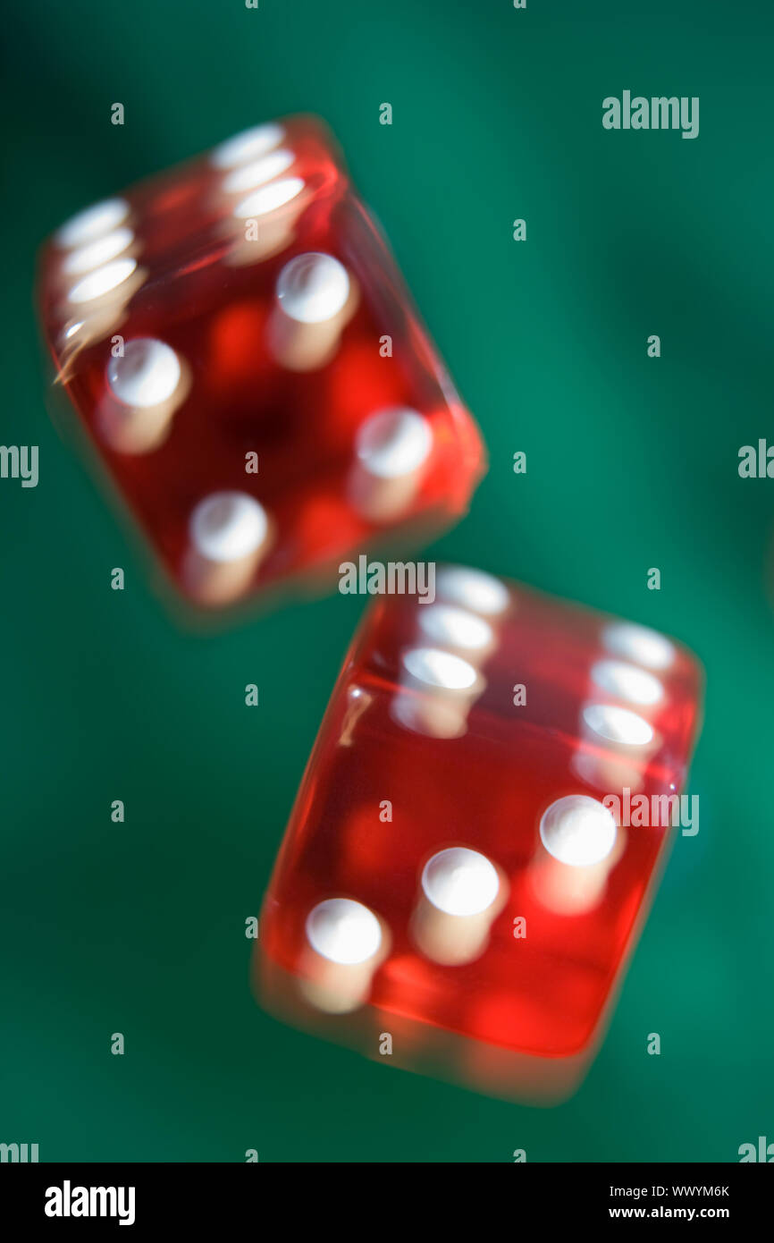 Dice being thrown hi-res stock photography and images - Alamy