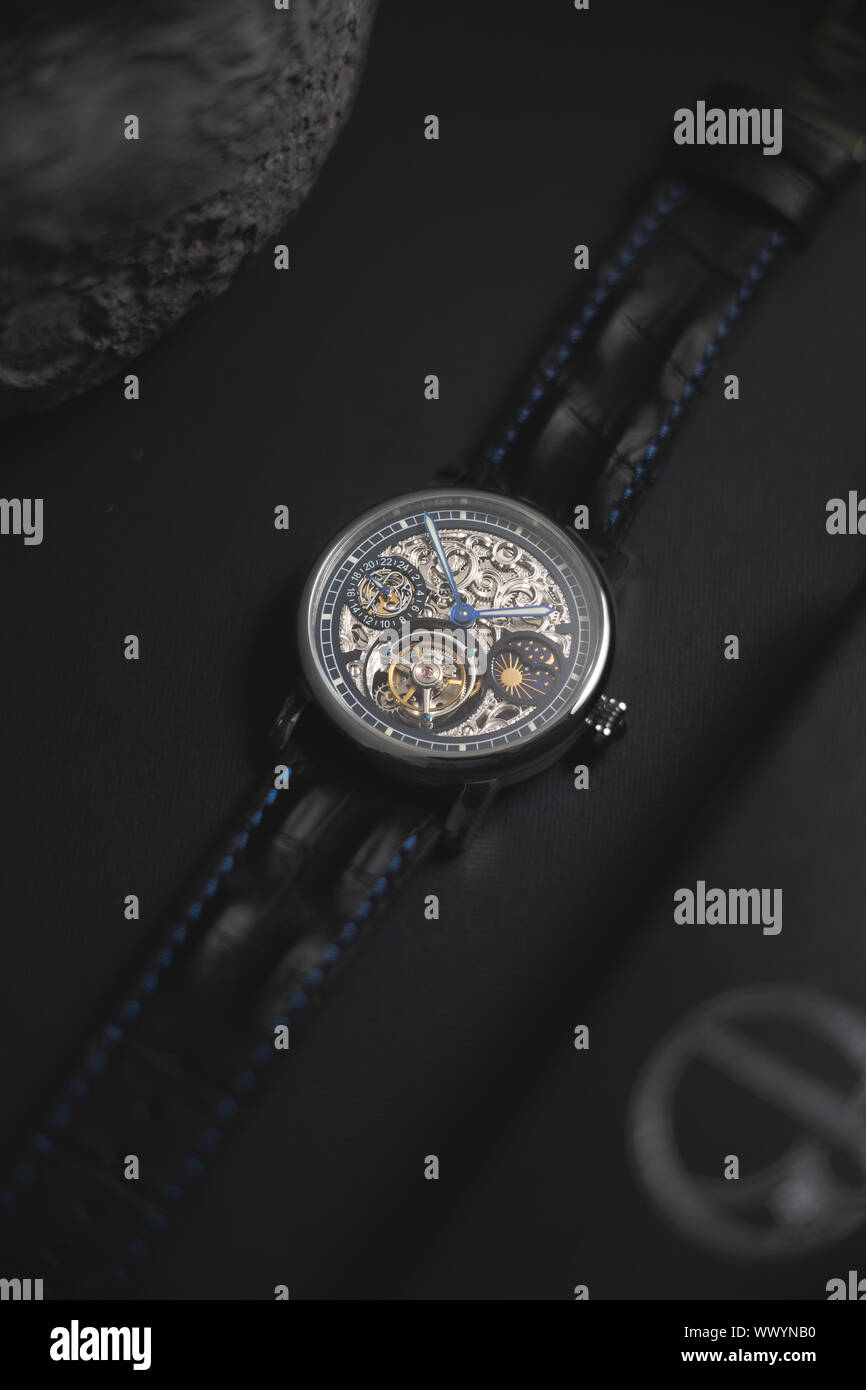 Skeleton watch hi-res stock photography and images - Alamy