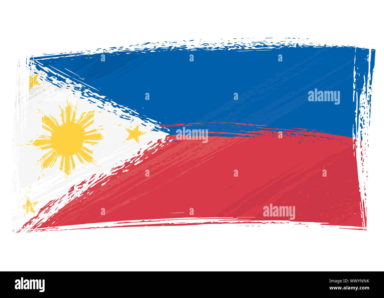 Isolated flag philippines philippine Cut Out Stock Images & Pictures ...