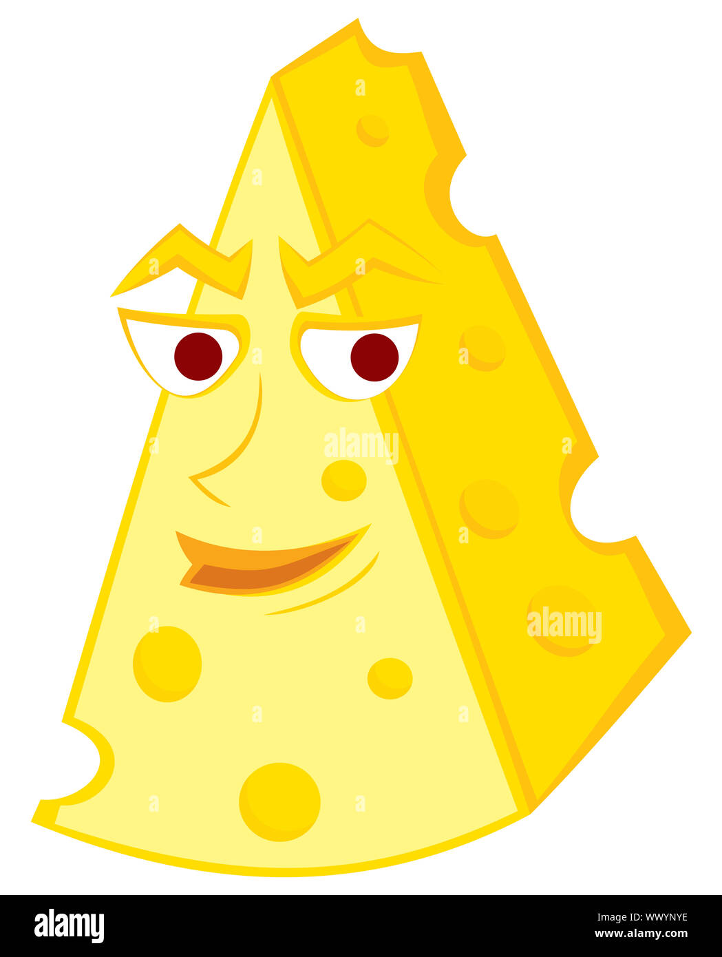 White cheddar cheese slice hi-res stock photography and images - Alamy