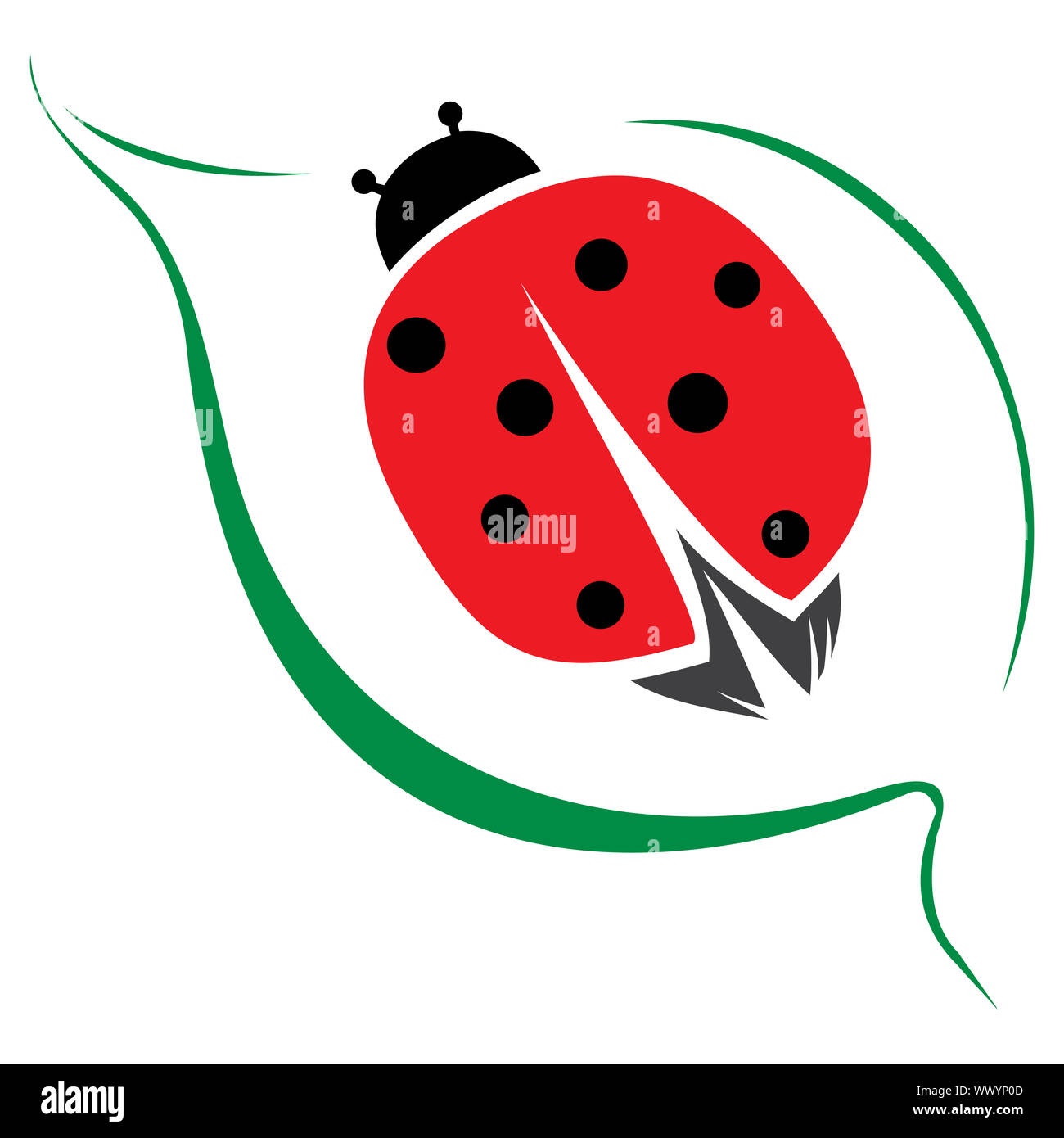 Ladybird logo hi-res stock photography and images - Alamy