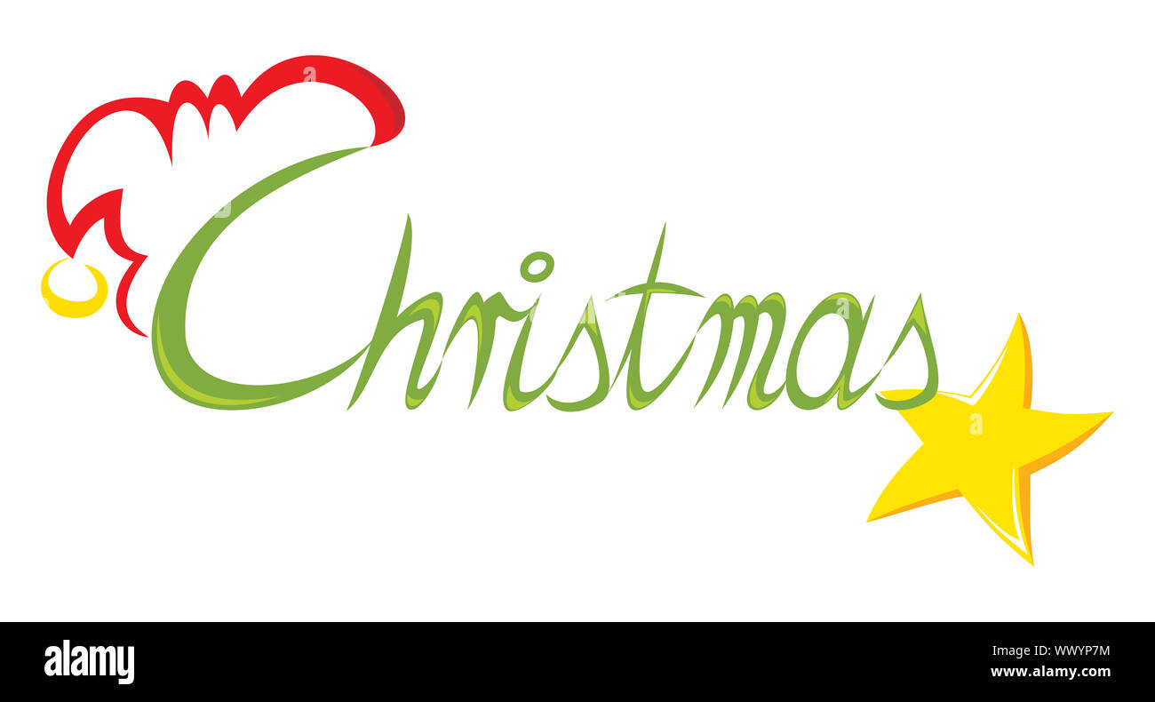 Christmas decor design Cut Out Stock Images & Pictures - Alamy