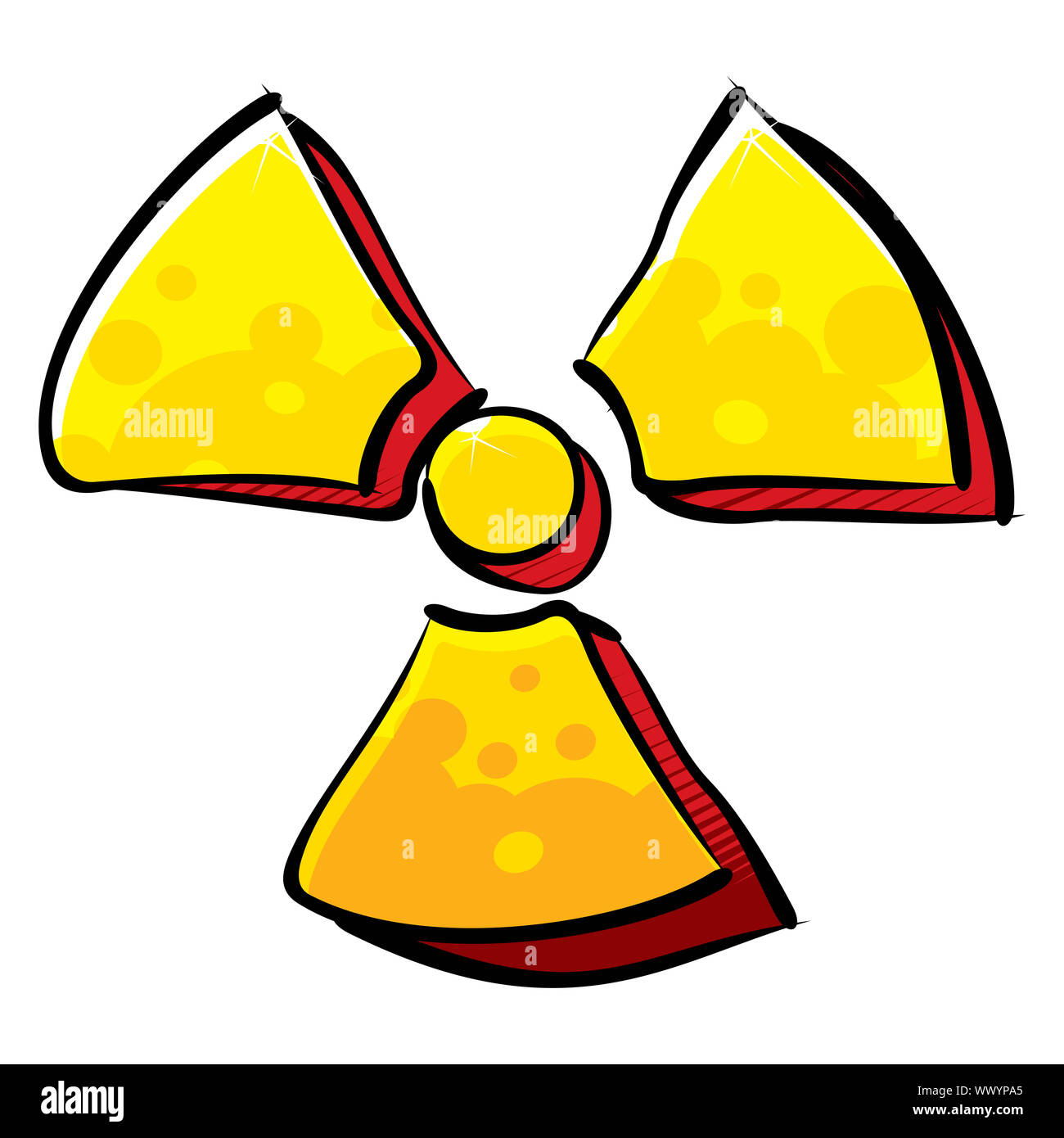 Danger sign nuclear energy hi-res stock photography and images - Alamy