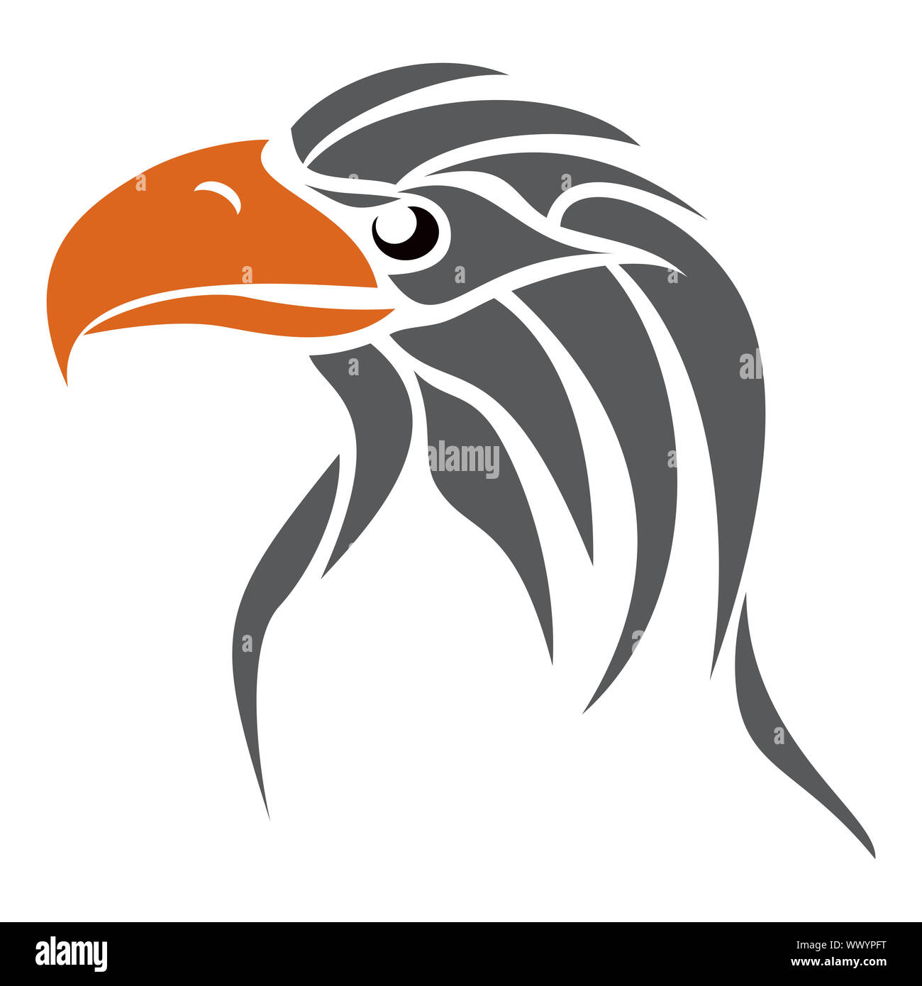 Tribal spiritual symbol Cut Out Stock Images & Pictures - Alamy