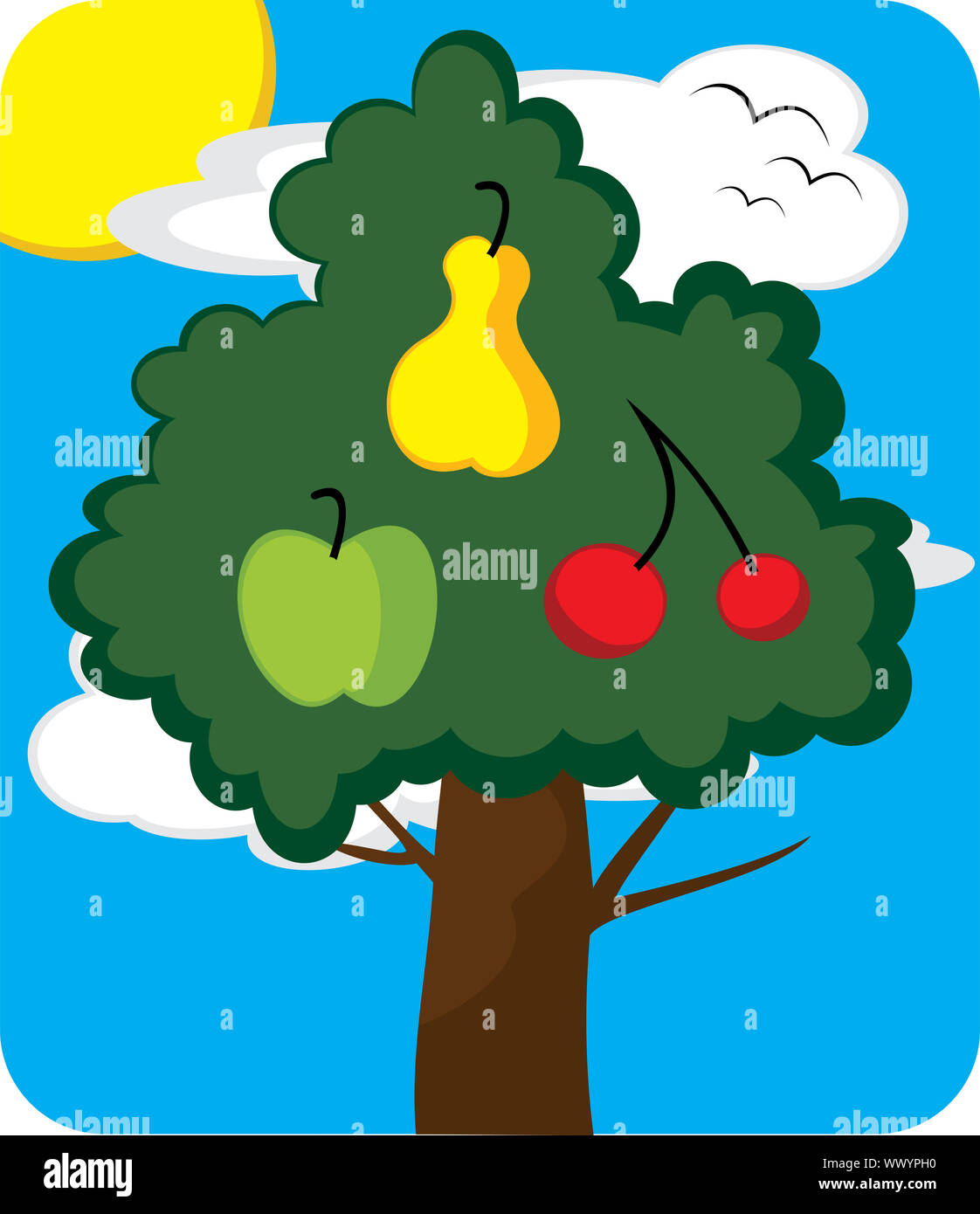 Tree and nature logo hi-res stock photography and images - Alamy