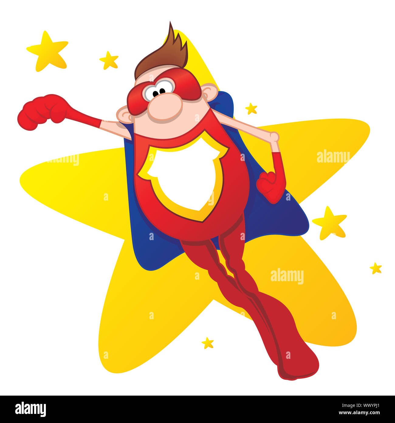 Cartoon super punch hi-res stock photography and images - Alamy