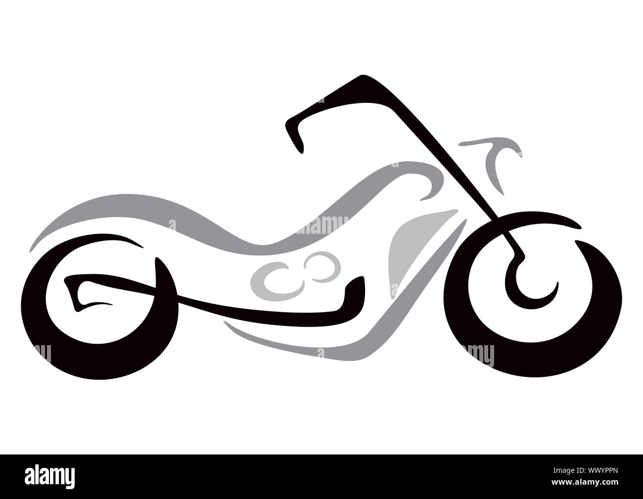 Motorbike symbol hi-res stock photography and images - Alamy