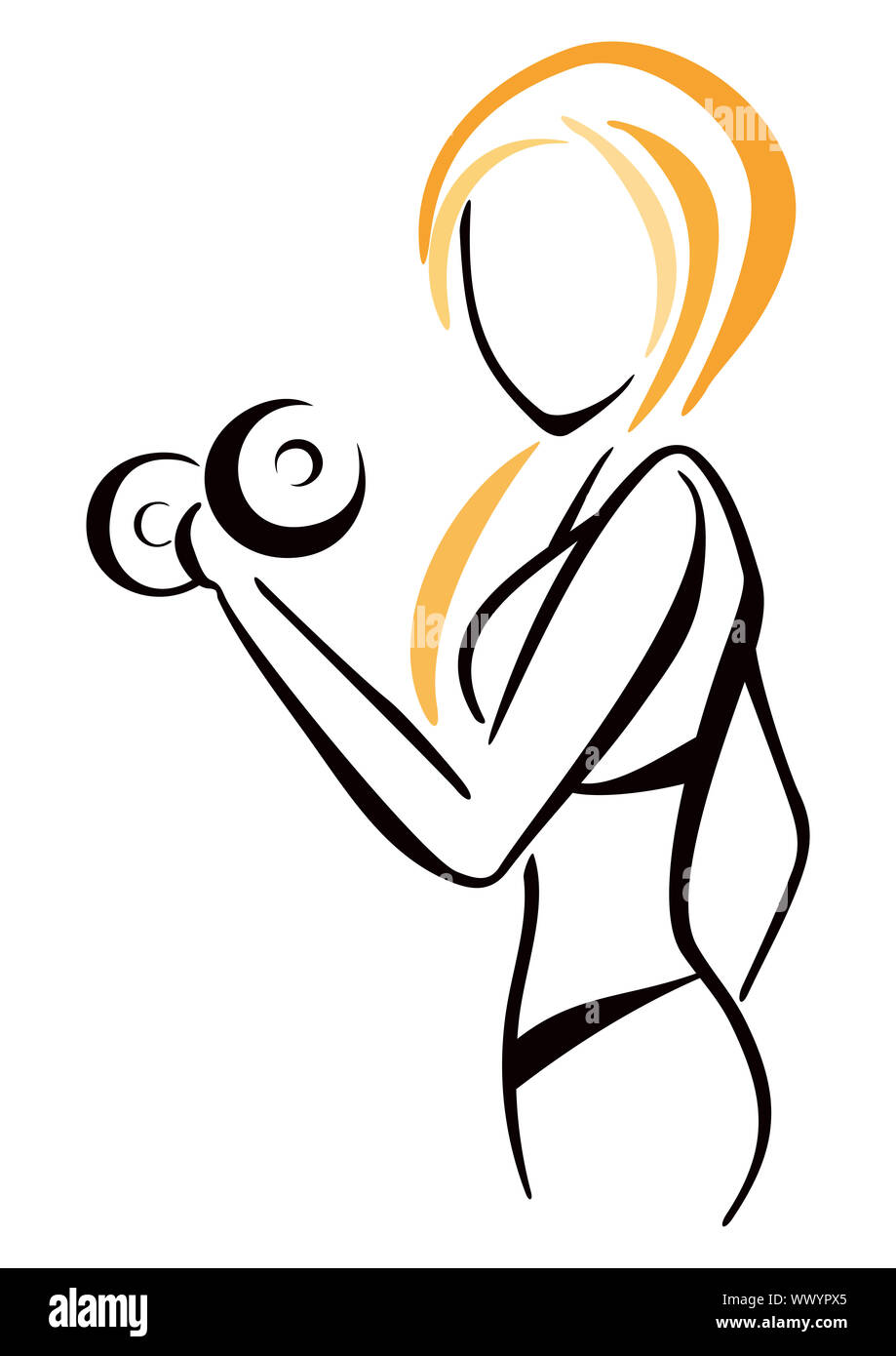 Fitness symbol hi-res stock photography and images - Alamy