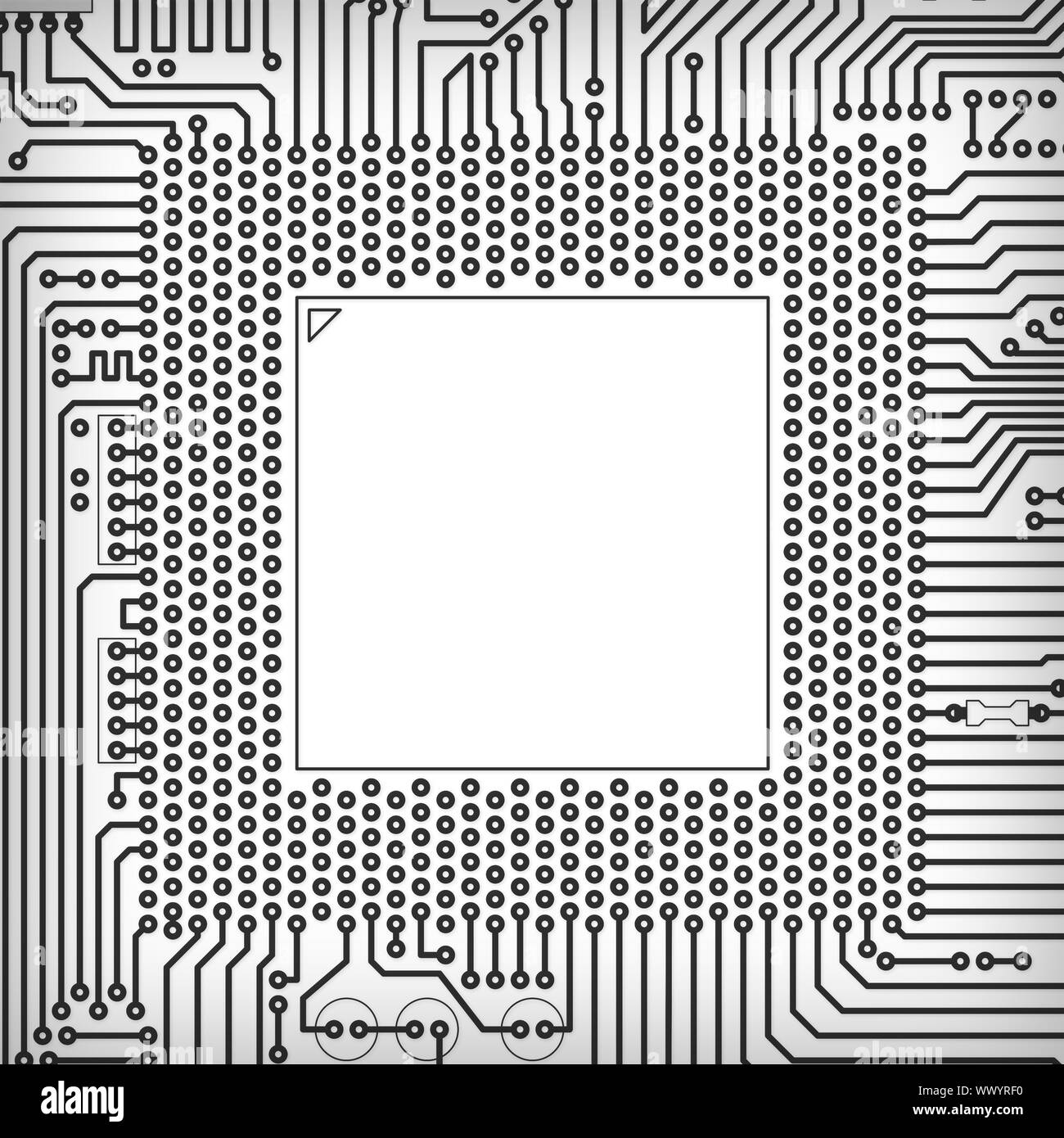 Blank circuit board hi-res stock photography and images - Alamy