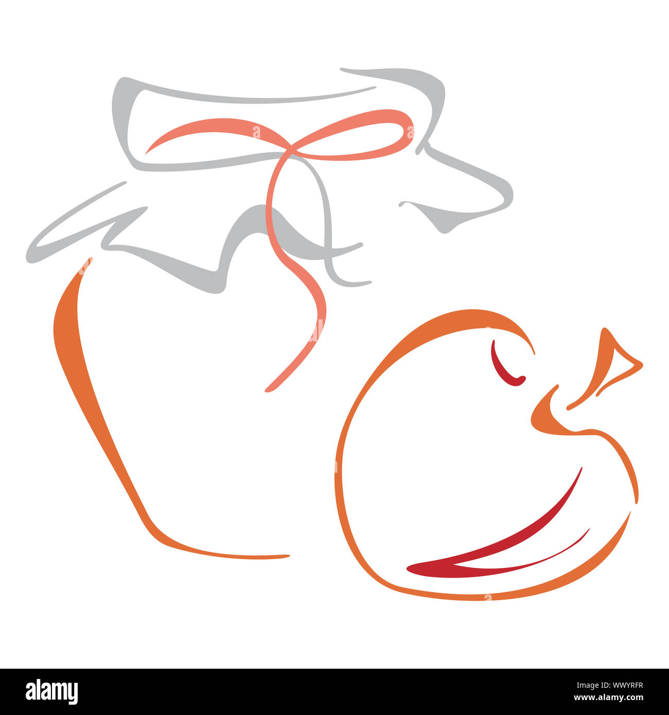 Jam logo hi-res stock photography and images - Alamy