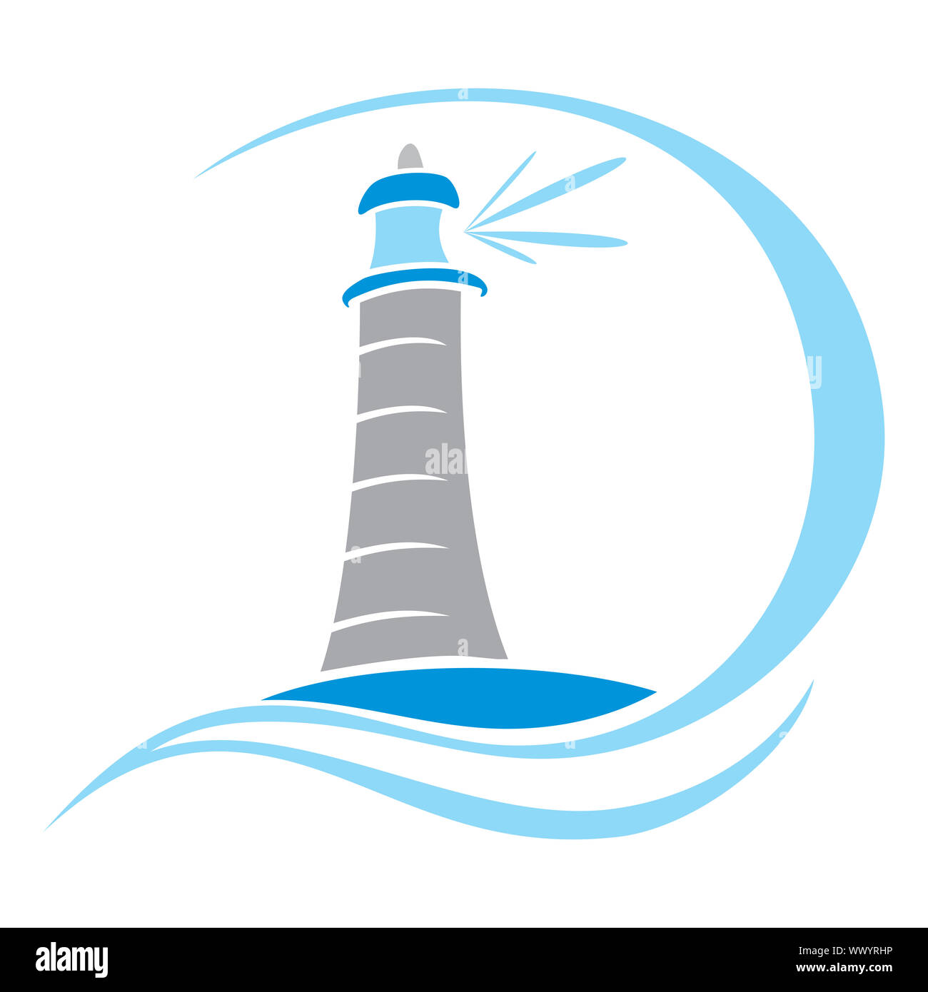 Blue beam symbol hi-res stock photography and images - Alamy