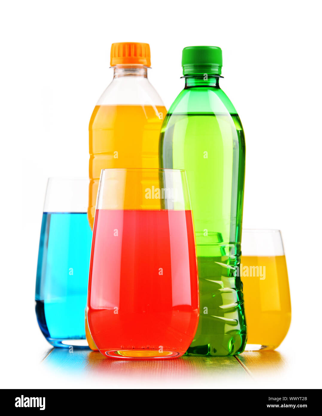 Non alcoholic drinks glasses Cut Out Stock Images & Pictures - Alamy