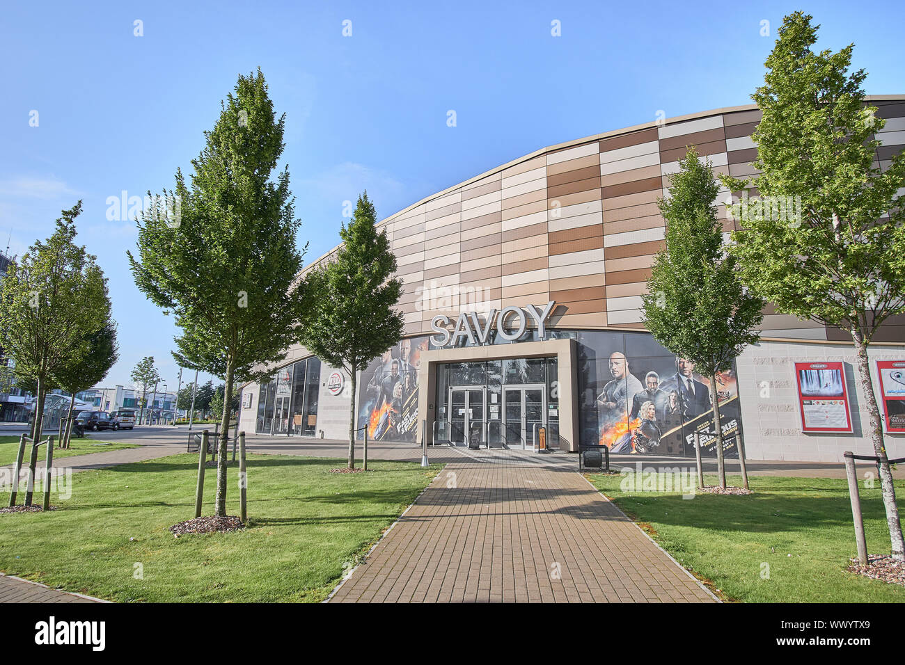 The Savoy cinema, Corby, England Stock Photo - Alamy