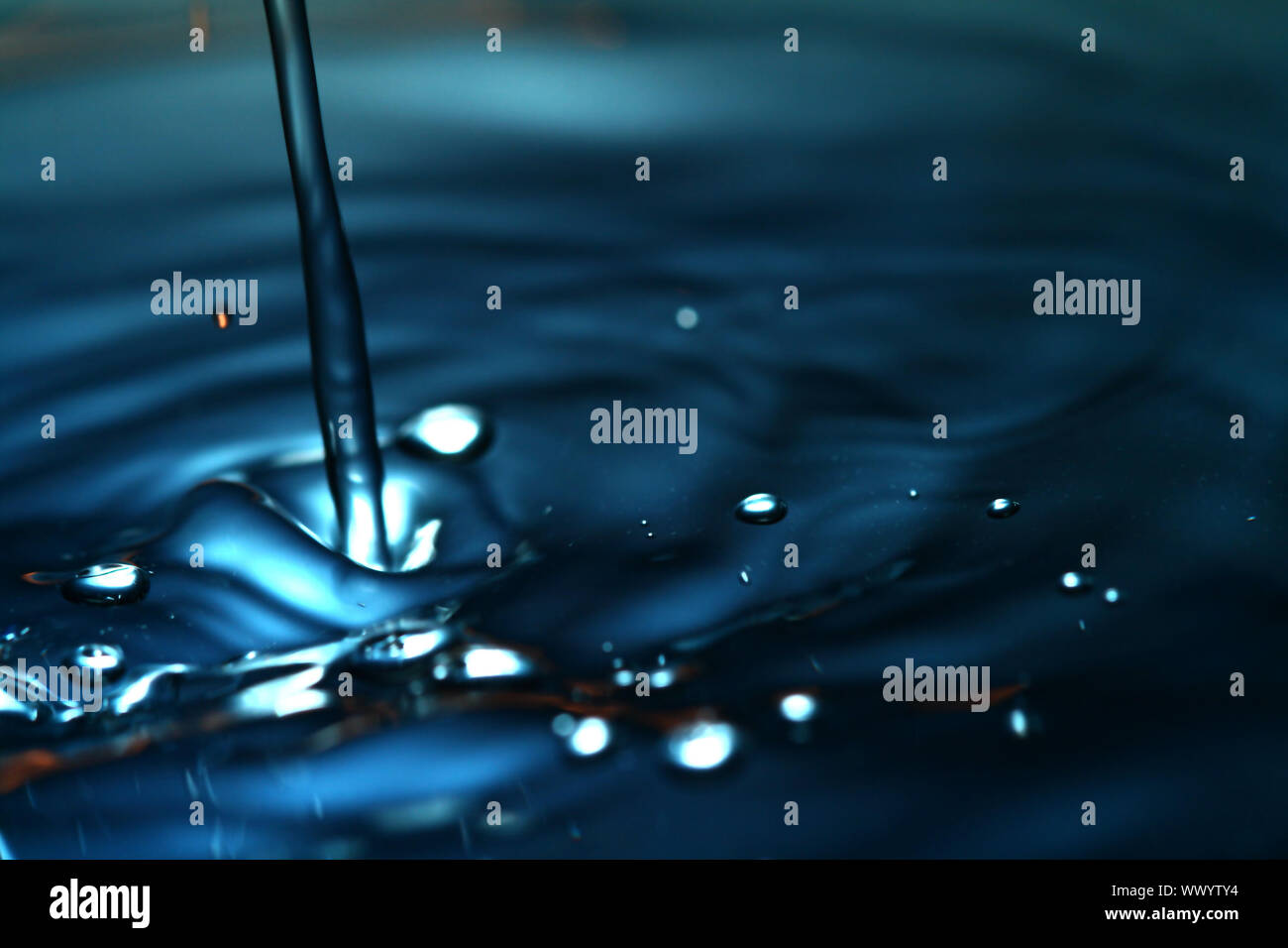 water splash close-up aqua backgrounds Stock Photo - Alamy