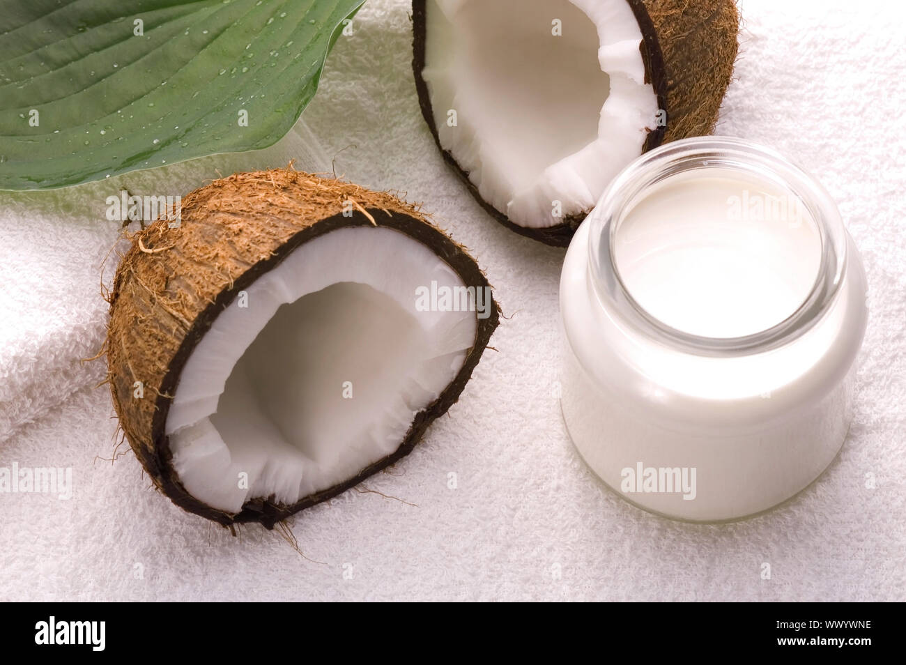 coco bath items Stock Photo - Alamy