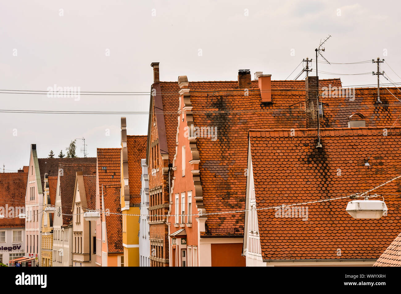 Classic Architecture European Building Village Stock Photo - Alamy