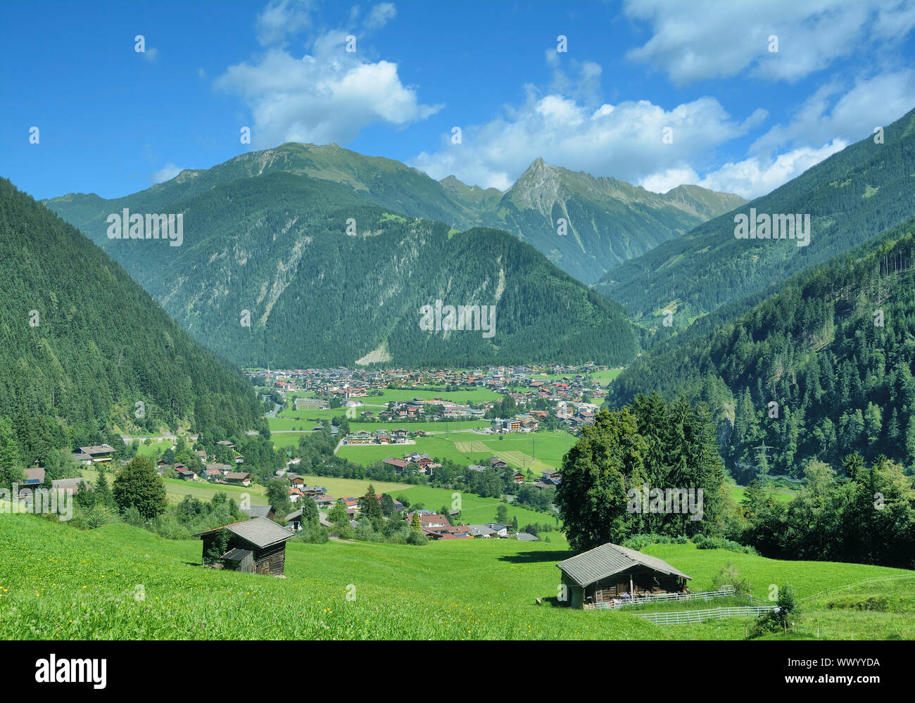 Zillertal ziller valley hi-res stock photography and images - Alamy