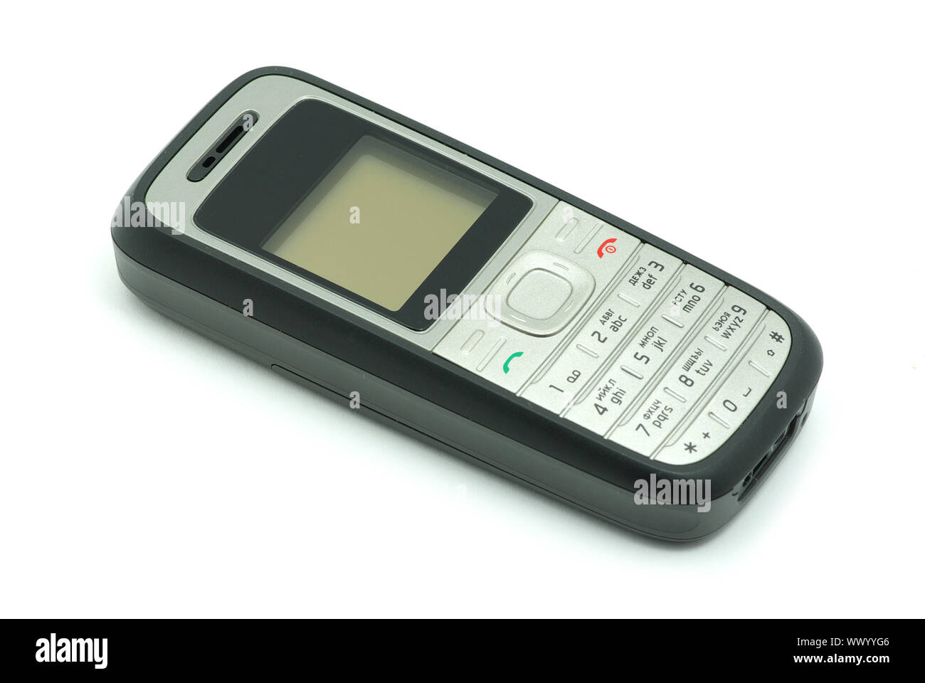 close up mobile phone isolated on white Stock Photo - Alamy