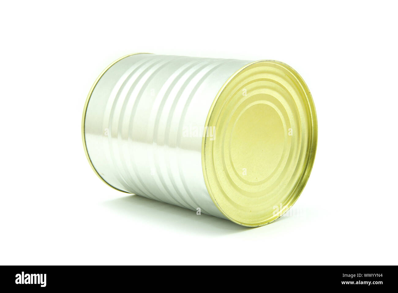 one shiny food on white background Stock Photo - Alamy