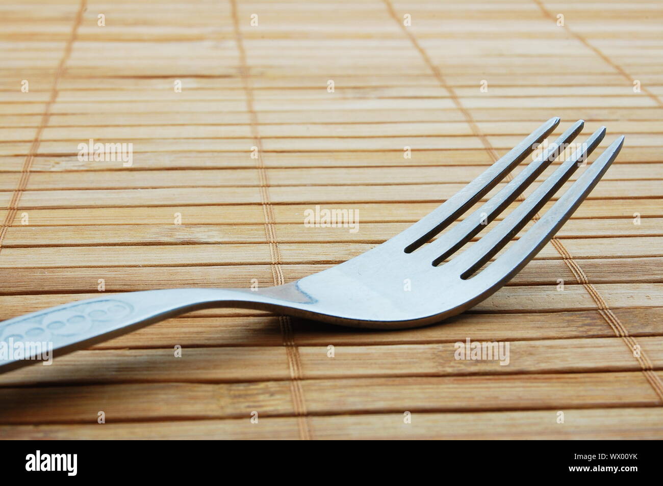 abstract fork macro in the kitchen as a food concept Stock Photo - Alamy