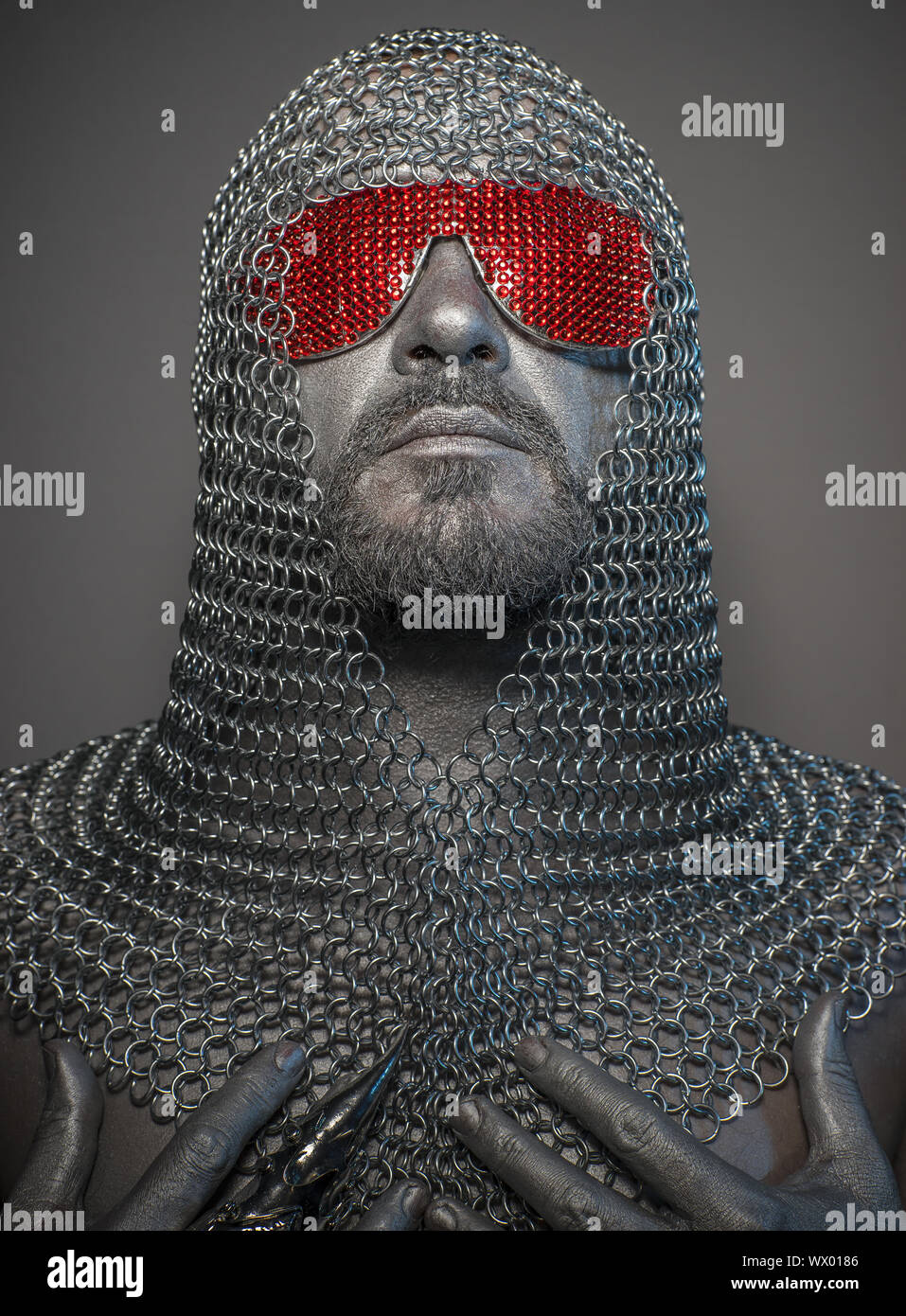 Computer generated concept futuristic armor hi-res stock photography ...