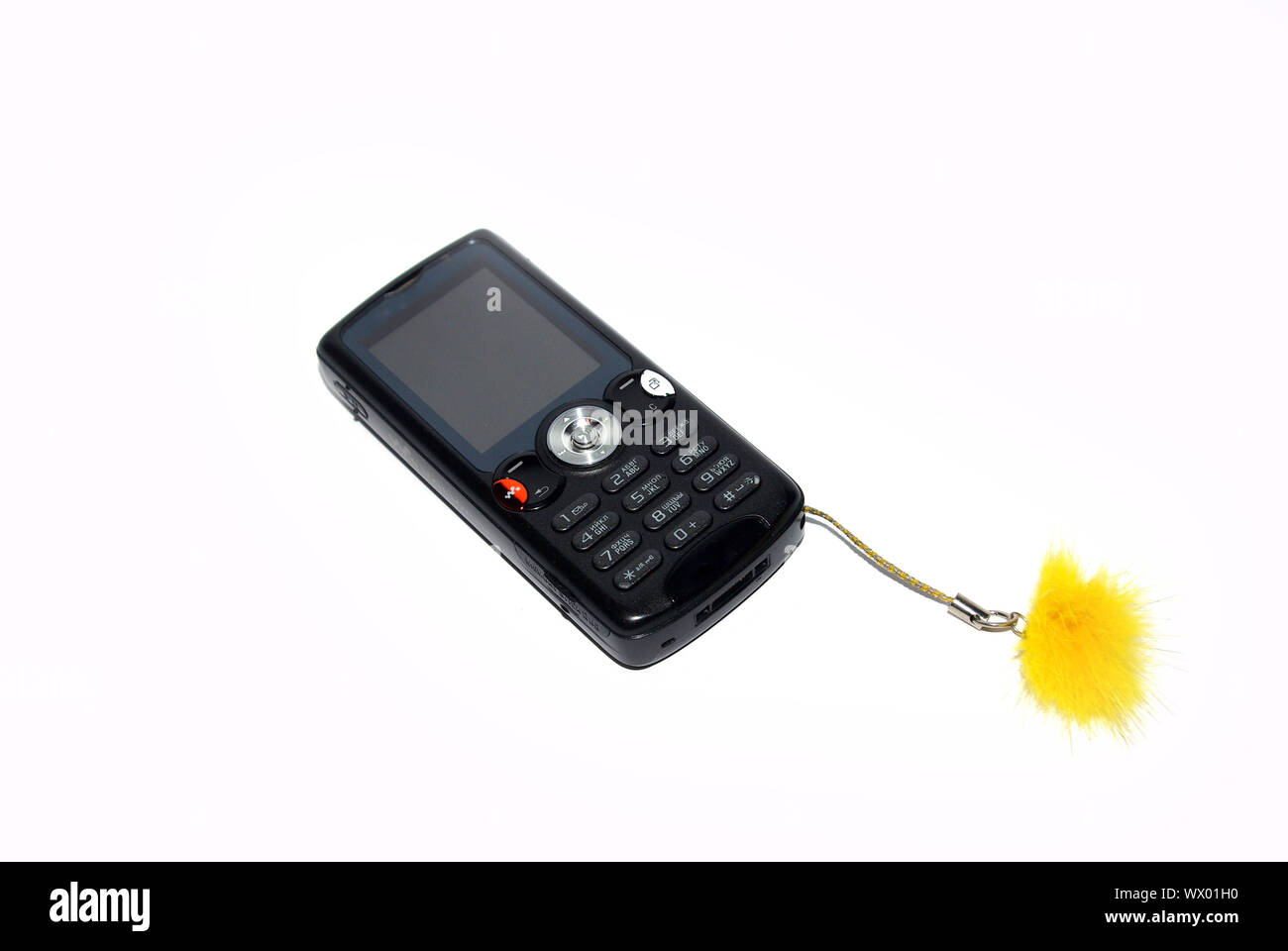 telephone on a white background Stock Photo - Alamy