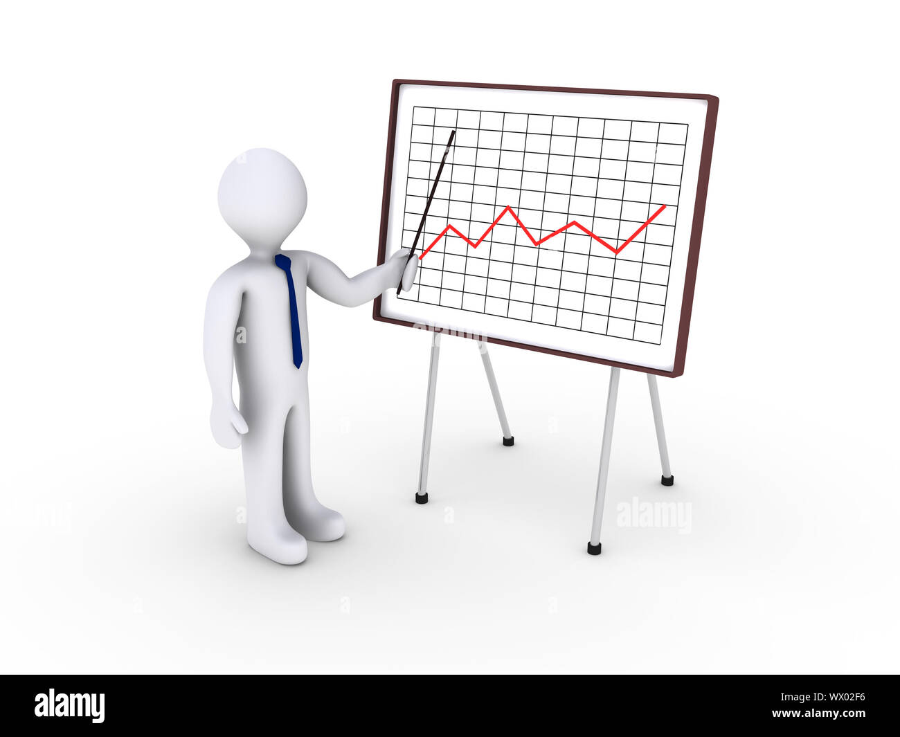 Board chart graph statistics presentation Cut Out Stock Images ...