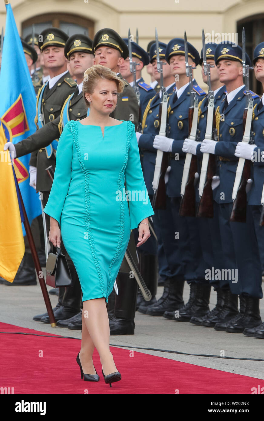 Kiev, Ukraine. 16th Sep, 2019. President the Slovak Republic Zuzana ...