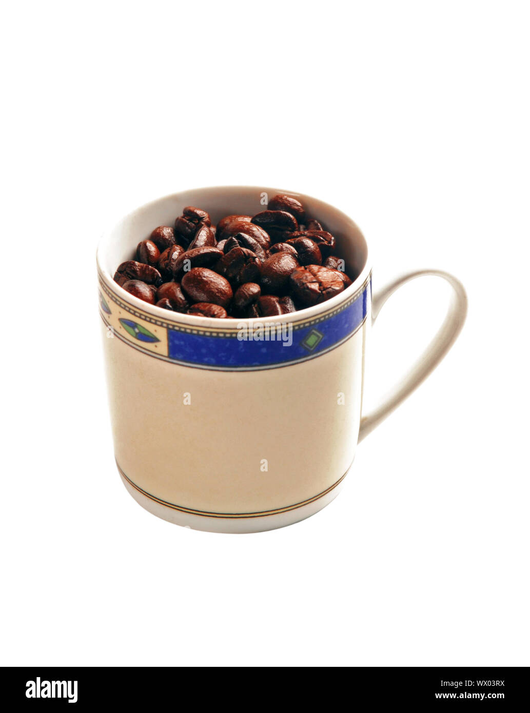 coffee beans cup Stock Photo - Alamy