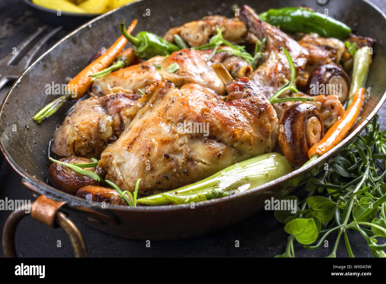 Rabbit haunch hi-res stock photography and images - Alamy