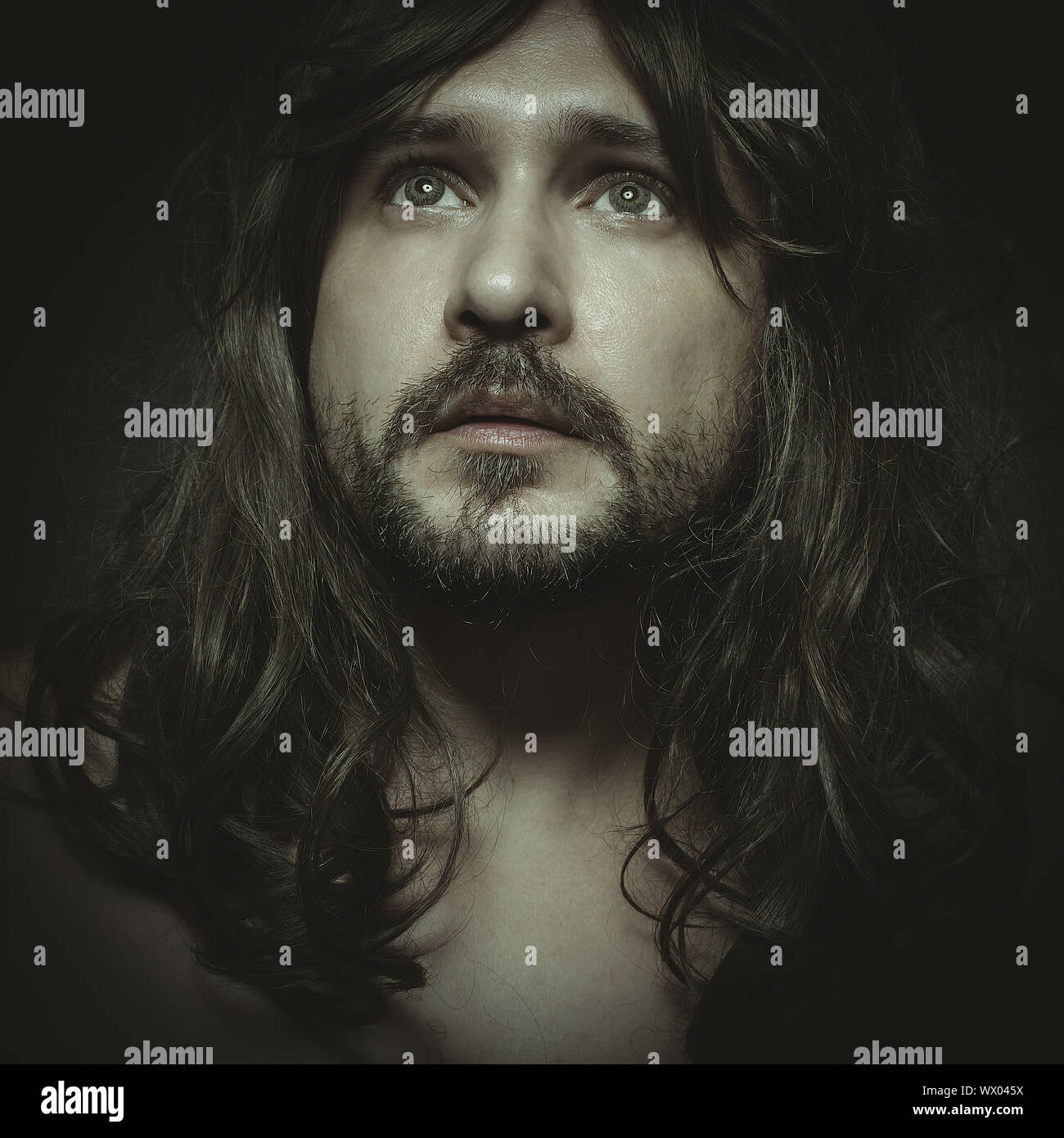 Prayer Pose High Resolution Stock Photography and Images - Alamy