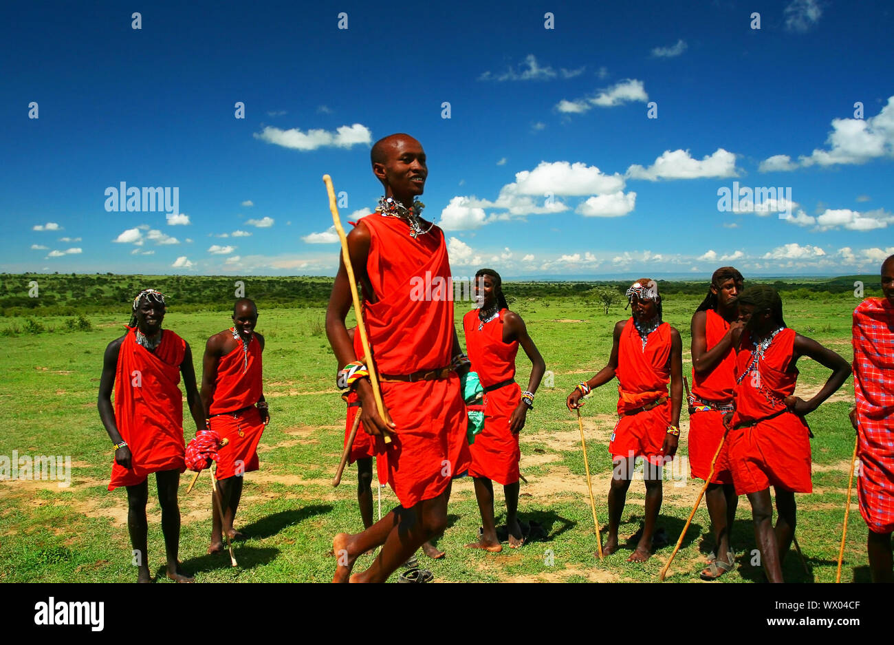 Masai warrior hi-res stock photography and images - Alamy