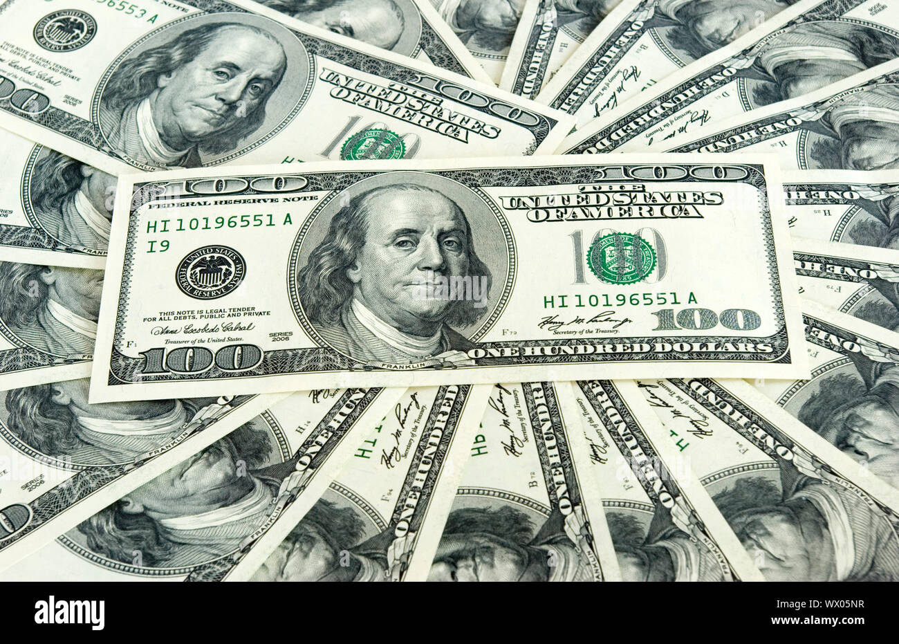 Money on the white background Stock Photo - Alamy