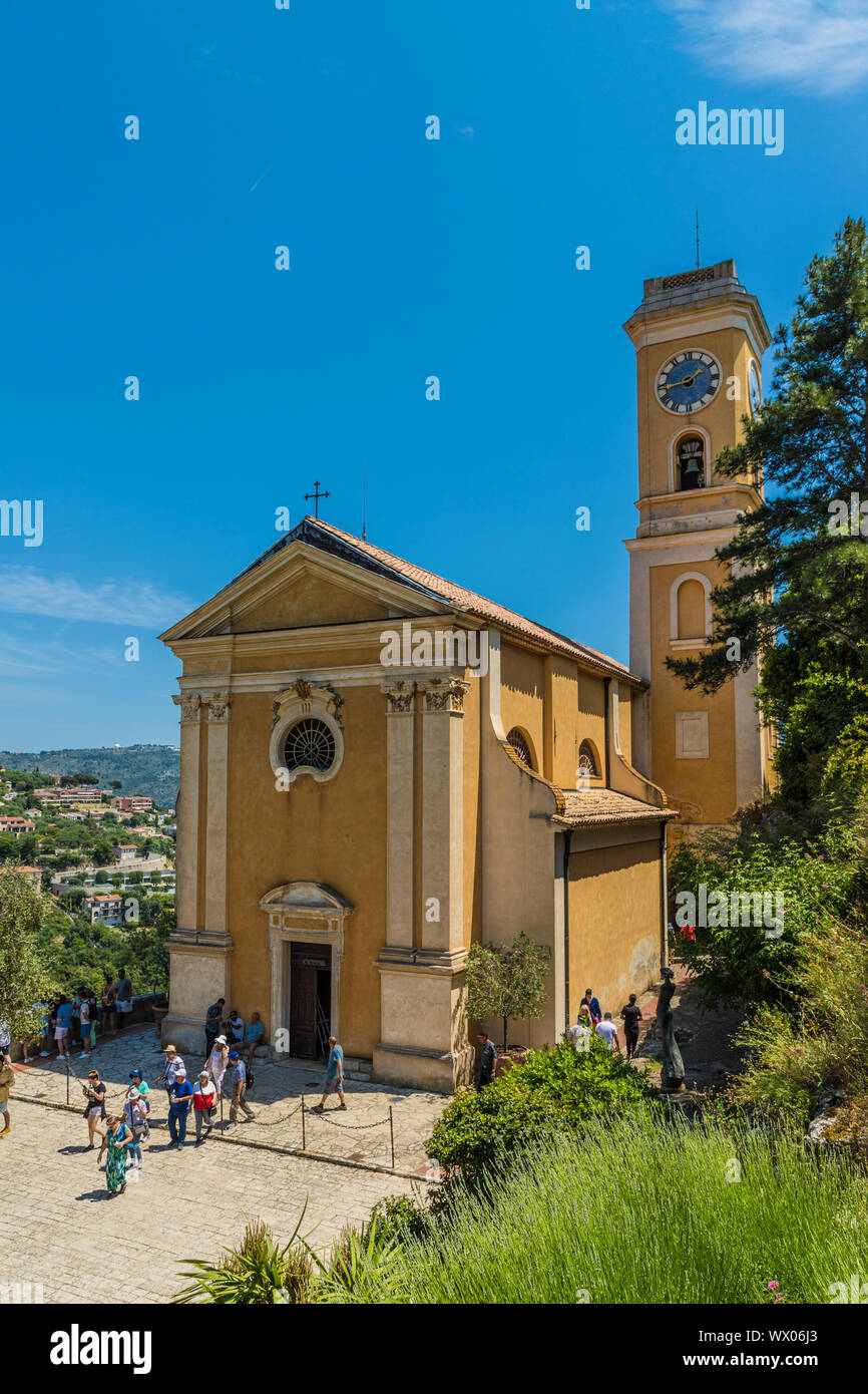 Church of Our Lady of the Assumption of Eze in Eze, Alpes Maritimes ...
