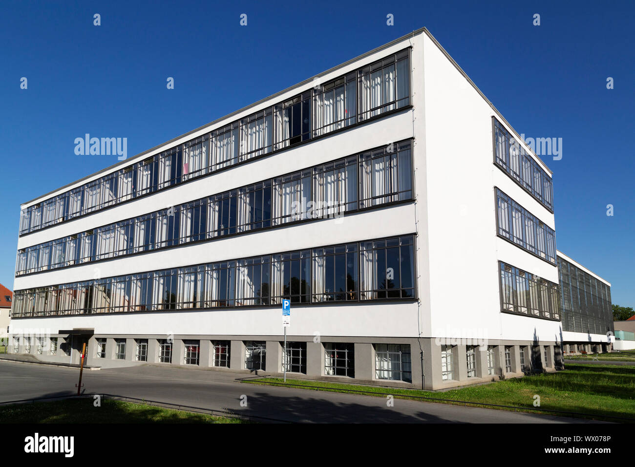 The Bauhaus Building, designed by Walter Gropius in 1926, UNESCO World ...