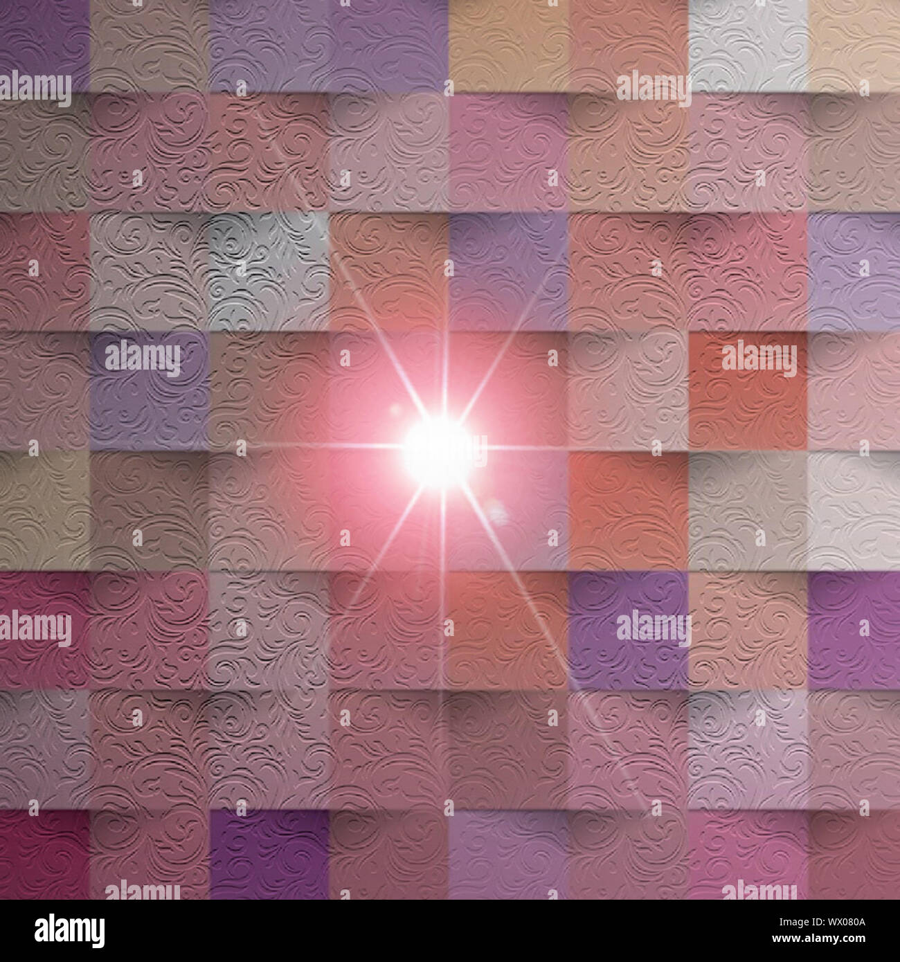 Light Leak From The Middle Of Abstract Colorful Background Stock Photo ...
