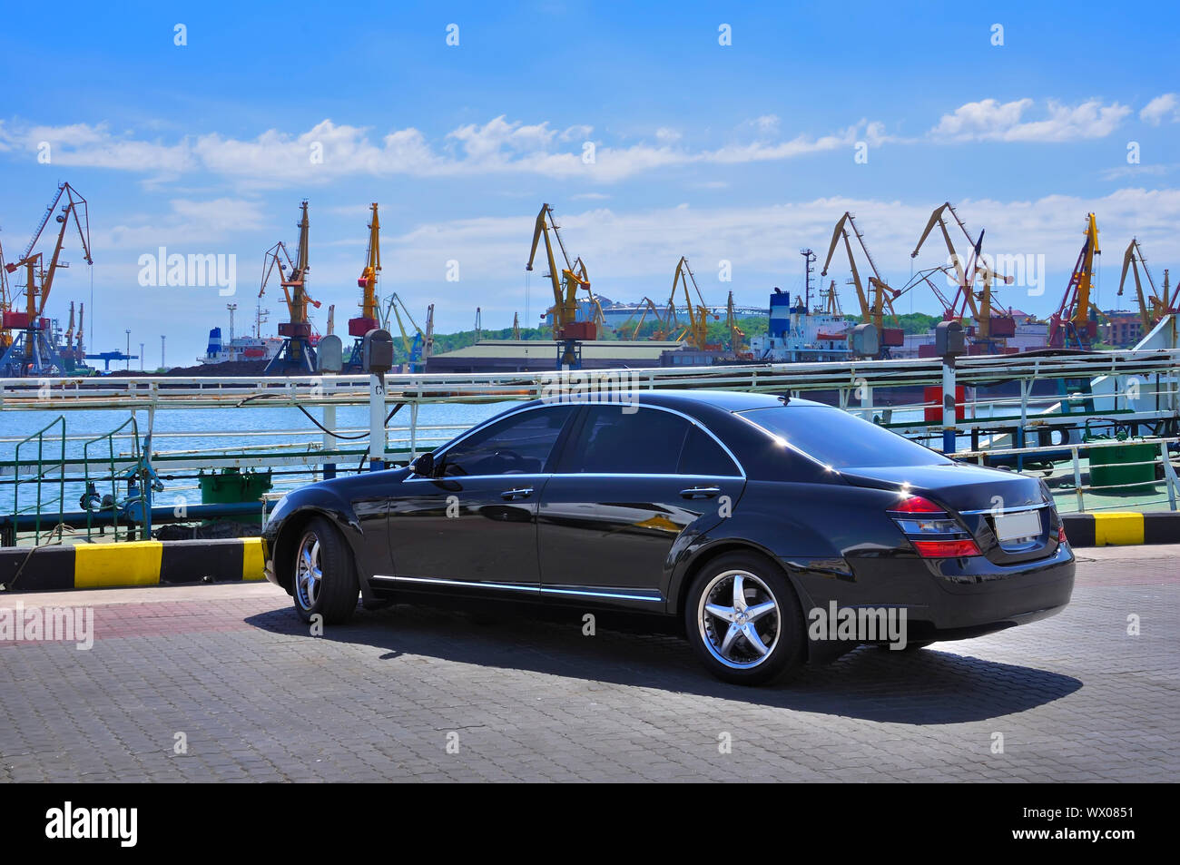 Commercial shipyard dock luxury hi-res stock photography and images - Alamy