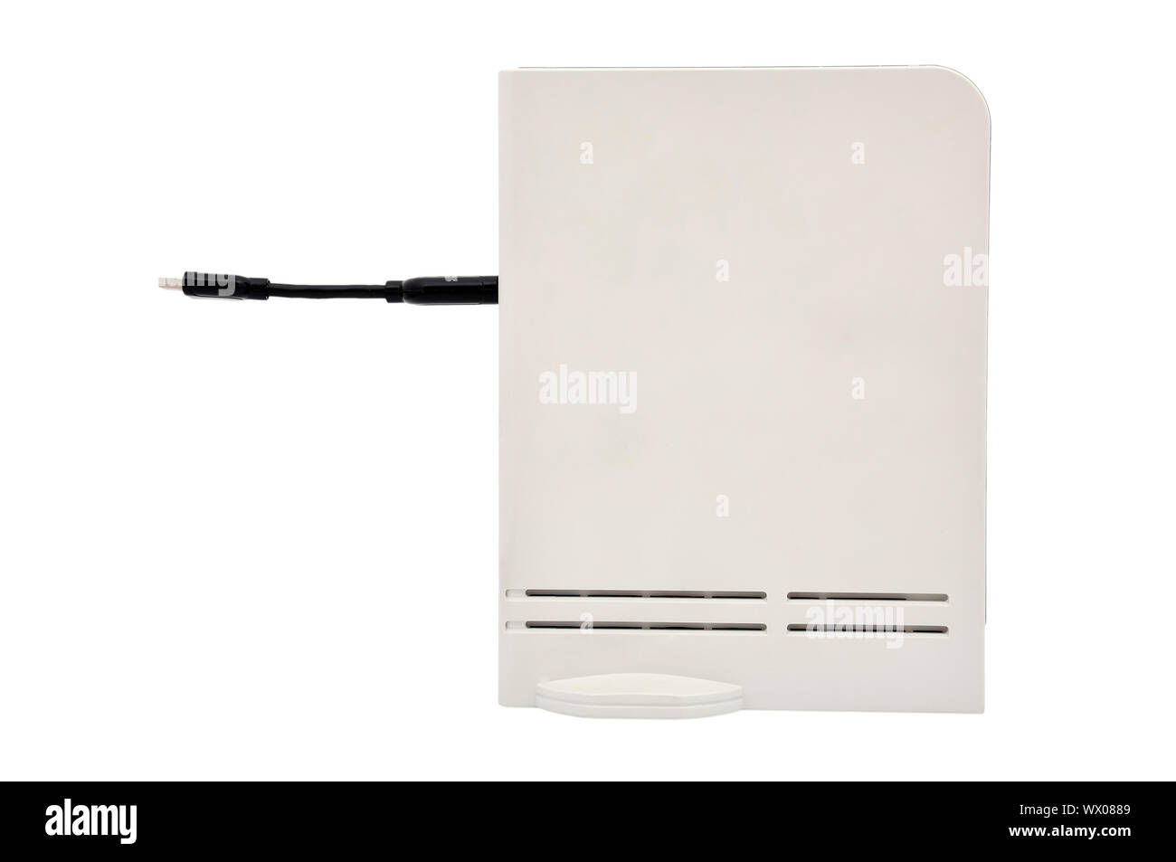white wireless router side view Stock Photo - Alamy