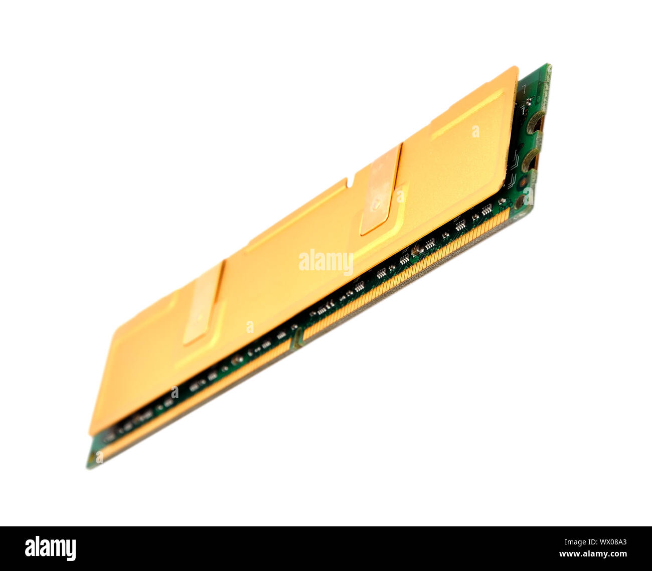 gold ram on a white background Stock Photo - Alamy