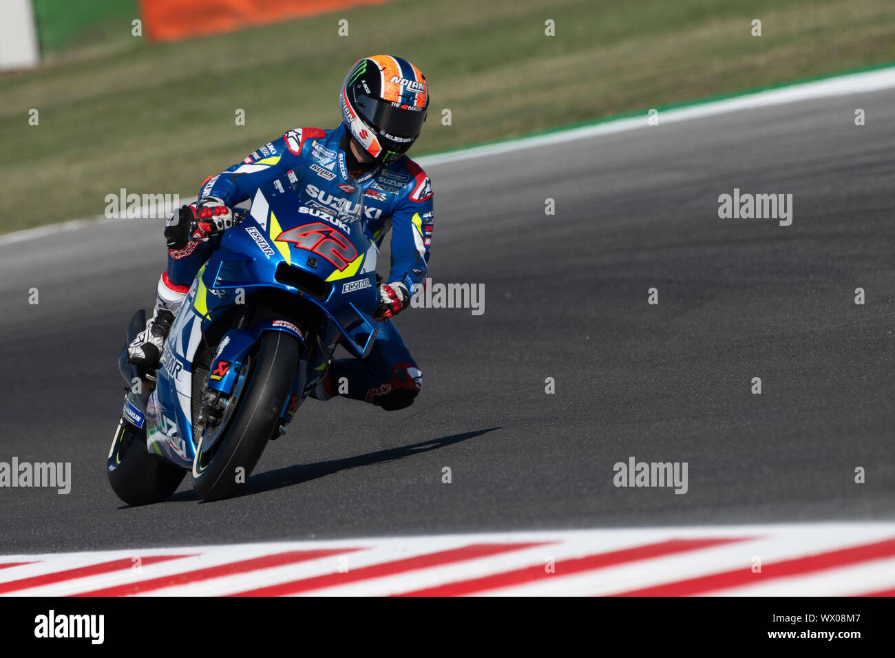 ALEX RINS, SPANISH RIDER NUMBER 42 FOR SUZUKI TEAM IN MOTOGP during ...