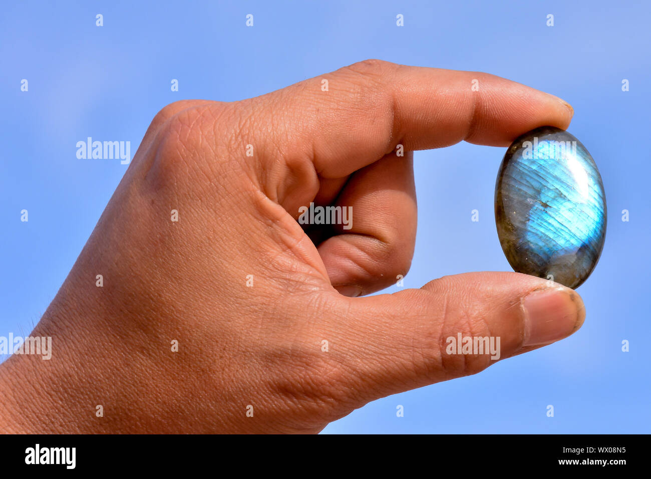 Semi Precious Rock Stone Jewel Stock Photo - Alamy