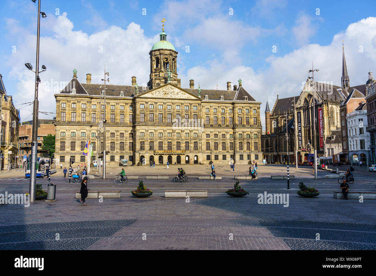 Royal Palace, Dam Square, Amsterdam, North Holland, The Netherlands ...