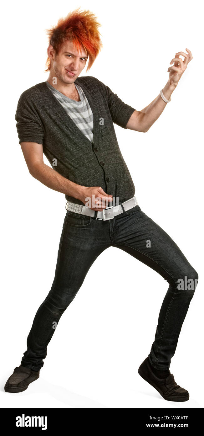 Punk dude Cut Out Stock Images & Pictures - Alamy