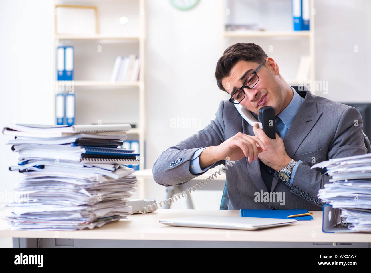 Boss employee sad hi-res stock photography and images - Alamy