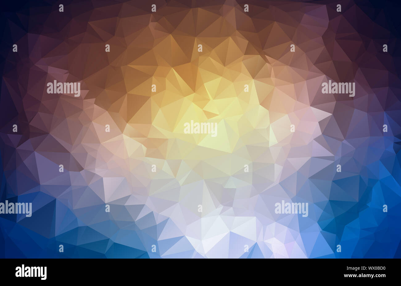 abstract irregular polygon background with a triangle pattern in full ...