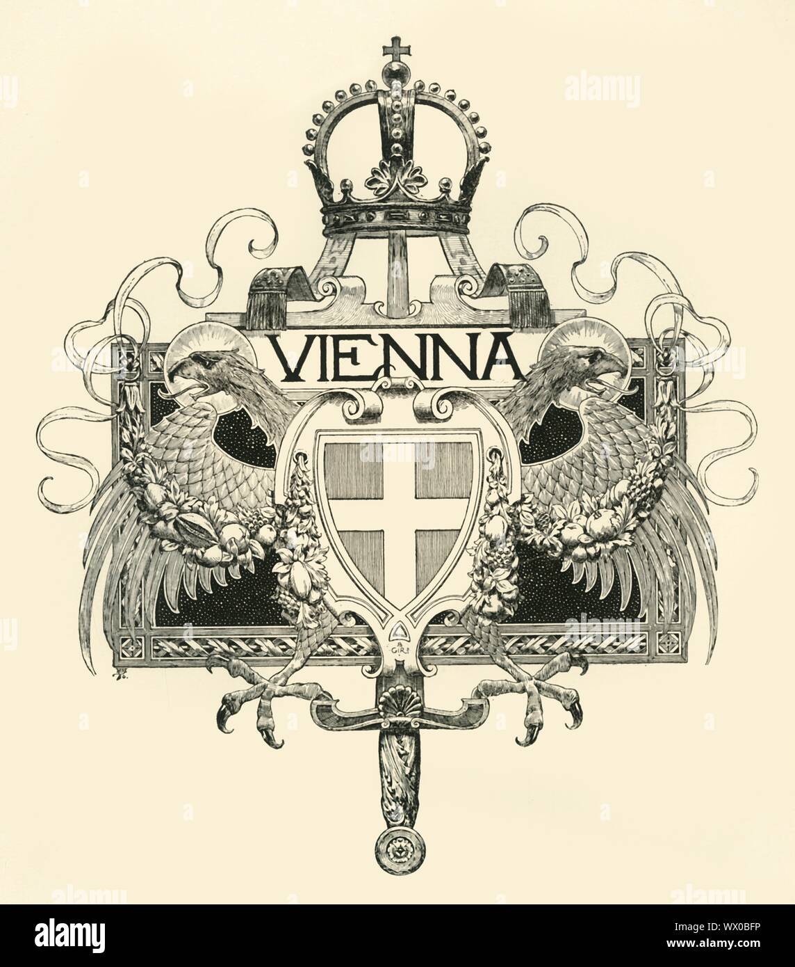 Coat of arms of the city of vienna hi-res stock photography and images ...