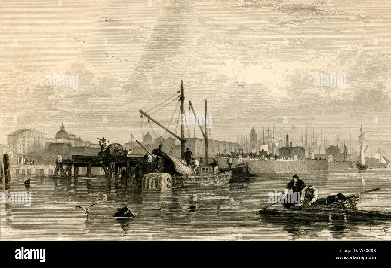 Liverpool docks 19th century hi-res stock photography and images - Alamy