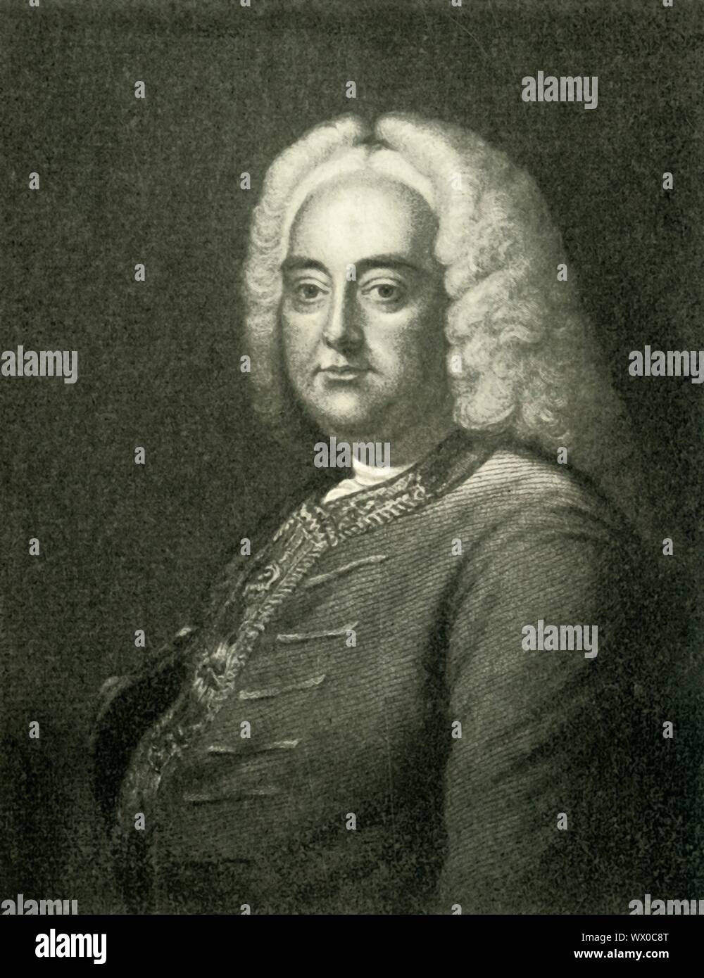 George friedrich handel london hi-res stock photography and images - Alamy