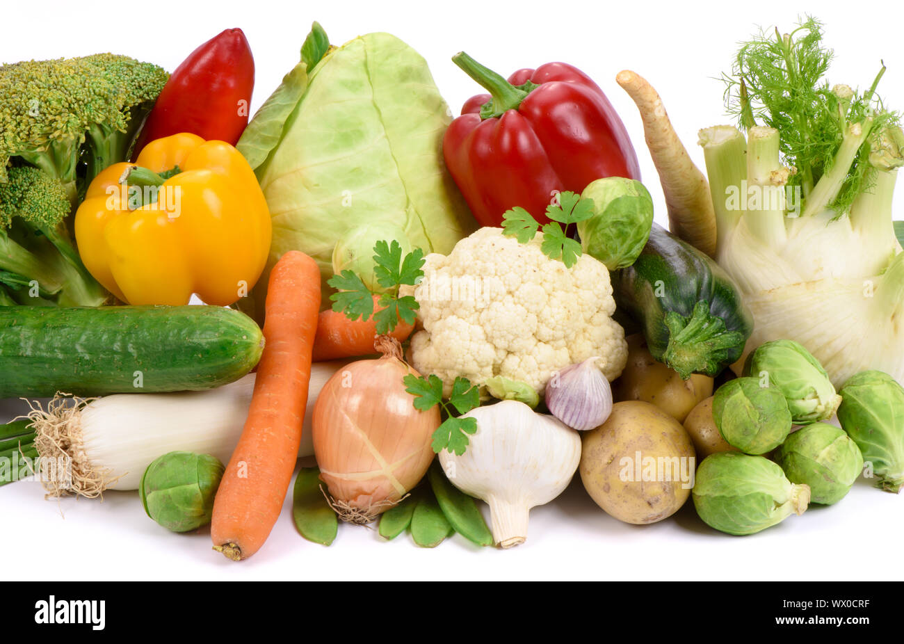 Fresh vegetables from the market Stock Photo - Alamy