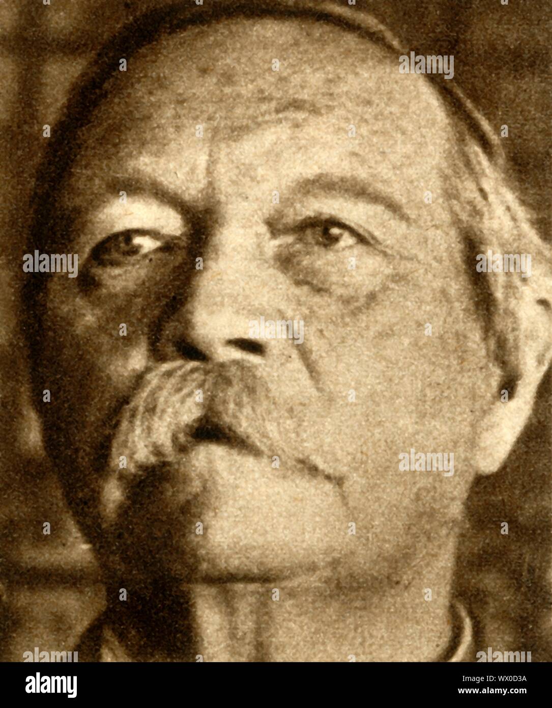 Sir Arthur Conan Doyle, 1930, (1933). Portrait of Scottish writer Conan ...